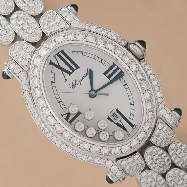 Chopard Happy Sport Oval watch 278418-3002 - TopHorloges.EU - Meents ...