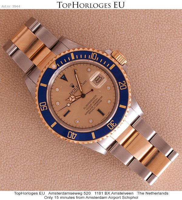 Rolex Submariner Sultan 16803 - TopHorloges.EU - Meents & Bakker